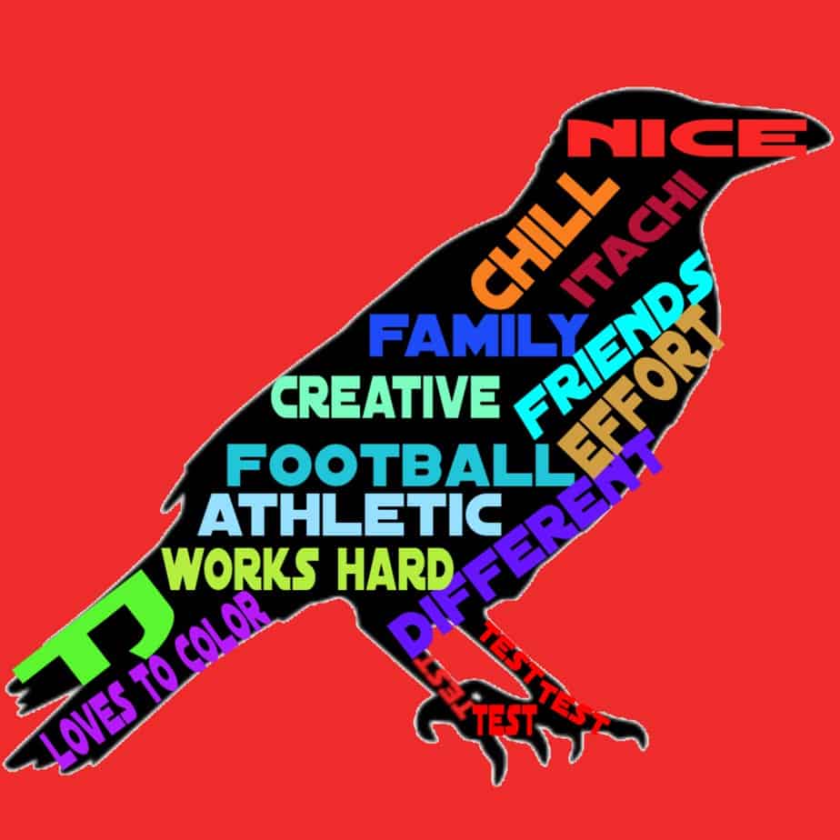 Word Cloud Mosaic Collage Collaboration Project! - Ellington Art